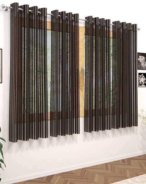 Brown Chevron Curtains