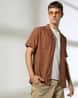 Buy Brown Shirts for Men by NETPLAY Online | Ajio.com