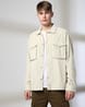Buy Cream Jackets & Coats for Men by Rev-Verse Online | Ajio.com