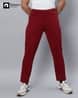 Buy Maroon Track Pants for Men by XLERATE Online | Ajio.com
