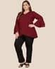 Buy Maroon Tops for Women by Curvy Lane Online | Ajio.com
