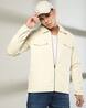 Buy Ecru Jackets & Coats for Men by DNMX Online | Ajio.com