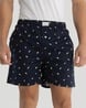 Buy Navy blue Boxers for Men by Snitch Online | Ajio.com