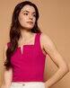 Buy Fuchsia Tops for Women by Kibo Online | Ajio.com