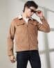 Buy Tan Jackets & Coats for Men by DNMX Online | Ajio.com