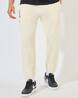 Buy Cream Track Pants for Men by Styli Online | Ajio.com