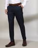 Buy Navy Blue Trousers & Pants for Men by NETPLAY Online | Ajio.com