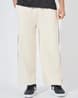 Buy Cream Track Pants for Men by Styli Online | Ajio.com