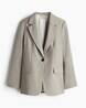 Buy Greige Blazers & Waistcoats for Women by H&M Online | Ajio.com