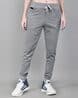 Buy Silver Track Pants for Women by DYWER Online | Ajio.com
