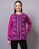 Buy LT PURPLE Sweaters & Cardigans for Women by American Eye Online ...