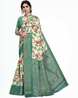 Buy Green Sarees for Women by MARABOUT Online | Ajio.com