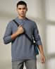 Buy Ash Blue Tshirts for Men by DNMX Online | Ajio.com
