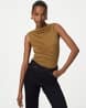 Buy Caramel Brown Tops for Women by Marks & Spencer Online | Ajio.com