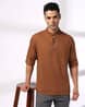 Buy Brown Shirts for Men by NETPLAY Online | Ajio.com