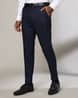 Buy Navy Blue Trousers & Pants for Men by NETPLAY Online | Ajio.com