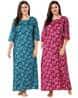Buy Multi Nightshirts&Nighties for Women by PIU Online | Ajio.com