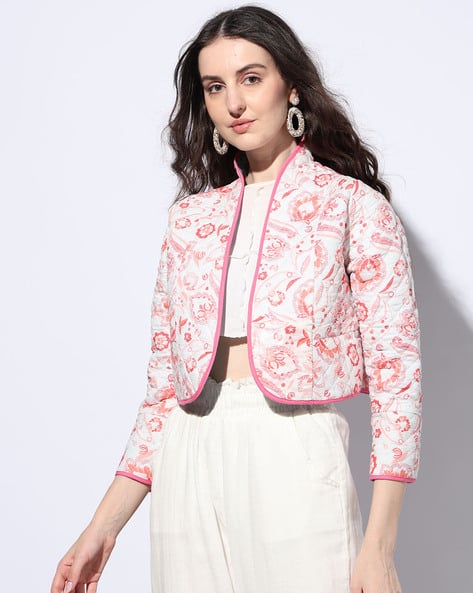 Buy Aqua Jackets for Women by Svrnaa by AZORTE Online | Ajio.com
