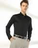 Buy Jet Black Shirts for Men by NETPLAY Online | Ajio.com