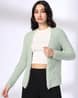 Buy Sage Green Sweaters & Cardigans for Women by Fig Online | Ajio.com