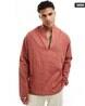 Buy Rust Shirts for Men by ASOS DESIGN Online | Ajio.com