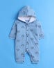 Buy Powder Blue Rompers & Onesies for Infants by BUMZEE Online | Ajio.com