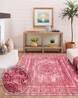 Buy Kaleen India Baroque Print Rectangular Rug | Pink Color Home ...