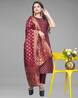 Buy Maroon Dress Material for Women by SDK FASHION Online | Ajio.com
