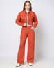 Buy Rust Trousers & Pants for Women by YOUSTA Online | Ajio.com