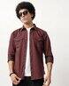 Buy Copper Shirts for Men by British Club Online | Ajio.com