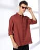 Buy Rust Shirts for Men by DNMX FOR TRENDS SELECT Online | Ajio.com