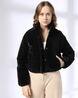 Buy Jet Black Jackets & Coats for Women by MISS PLAYERS Online | Ajio.com