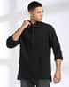 Buy Jet Black Shirts for Men by DNMX Online | Ajio.com