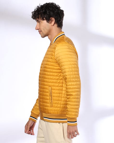 Buy Mustard Yellow Jackets & Coats for Men by JOHN PLAYERS Online ...