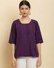 Buy Violet Tops for Women by OYEEBRO Online | Ajio.com