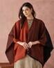 Buy Rust Shawls & Wraps for Women by Fabindia Online | Ajio.com