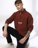 Buy Rust Red Sweatshirt & Hoodies for Men by TEAMSPIRIT FOR TRENDS ...