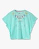 Buy Turquoise Blue Tops & Tunics for Girls by POINT COVE Online | Ajio.com