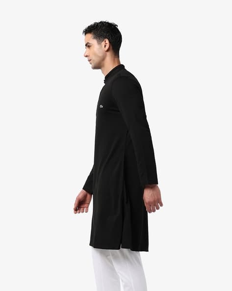 Buy Black Kurtas for Men by Lacoste Online Ajio
