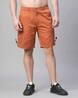 Buy Rust Shorts & 3/4ths for Men by PRONK X AG Online | Ajio.com