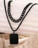 Buy Black Chains for Men by Yellow Chimes Online | Ajio.com