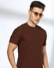 Buy Brown Tshirts for Men by NETPLAY FOR TRENDS SELECT Online | Ajio.com
