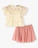 Buy Off White Sets for Girls by KG FRENDZ Online | Ajio.com