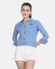 Buy Light Blue Jackets & Coats for Women by DIMPY GARMENTS Online ...