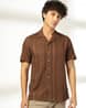 Buy Brown Shirts for Men by NETPLAY Online | Ajio.com