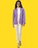 Buy Violet Jackets & Coats for Women by Belle Fille Online | Ajio.com