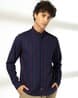 Buy Navy Blue Shirts for Men by NETPLAY Online | Ajio.com