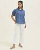 Buy Indigo Blue Tops & Tshirts for Women by Jaipur Kurti Online | Ajio.com