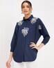 Buy Blue Shirts for Women by Antimony Online | Ajio.com