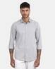 Buy Silver Shirts for Men by BLU MNKY Online | Ajio.com
